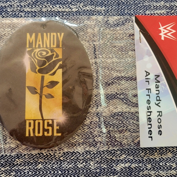 WWE | Other | Wwe Mandy Rose Golden Rules Air Freshener Black And Gold ...